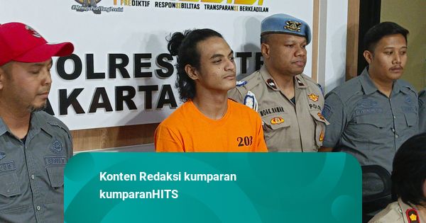 Penampakan Vadel Badjideh Berbaju Tahanan dan Diborgol Usai Jadi Tersangka | kumparan.com